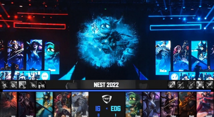 🎮Nest半决赛：Ahn银弹追击 Solokill无力回天 iG扳回一局-直播吧