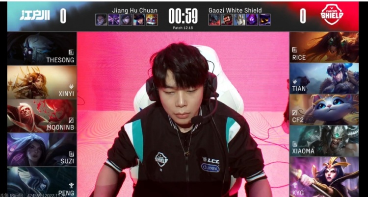 🎮解说杯决赛：彭彭曙光女神指哪打哪 JHC上野Carry拿下第一局-直播吧