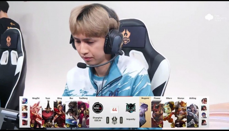 🎮世冠KIC：稳扎稳打！Roc公孙离五连绝世！EDG.M首局零封IMP-直播吧