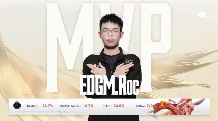 🎮世冠KIC：稳扎稳打！Roc公孙离五连绝世！EDG.M首局零封IMP-直播吧