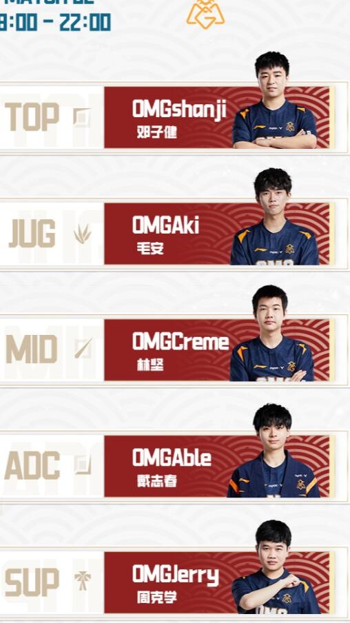 【以键会友】吧友们觉得LNG、WBG、OMG的队服配色如何？-直播吧