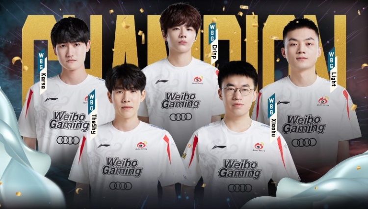 🎮英雄有为！Light与Xiaohu联手救世 WBG勇夺第一届微博杯冠军-直播吧