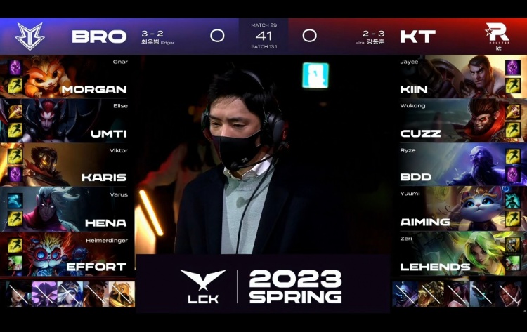 🎮LCK：Aiming远古龙团亮眼操作成功救主！KT成功翻盘拿下首局-直播吧