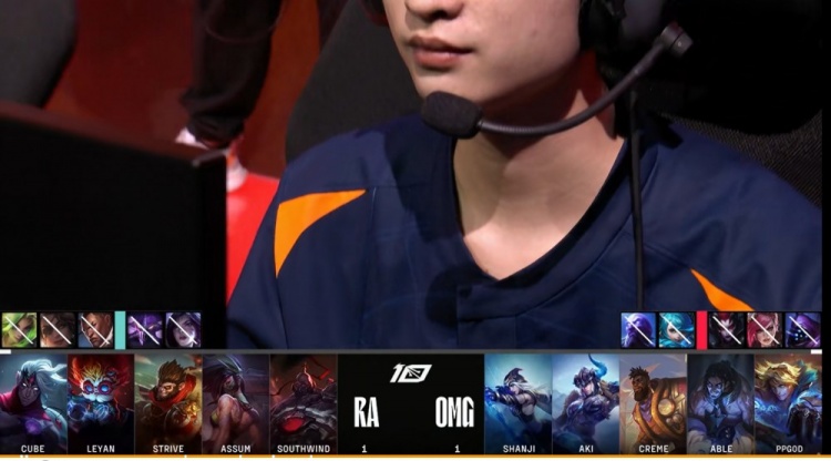 🎮听说你绝活？Strive阿卡丽七进七出Cube钢铁长城 RA击败OMG-直播吧