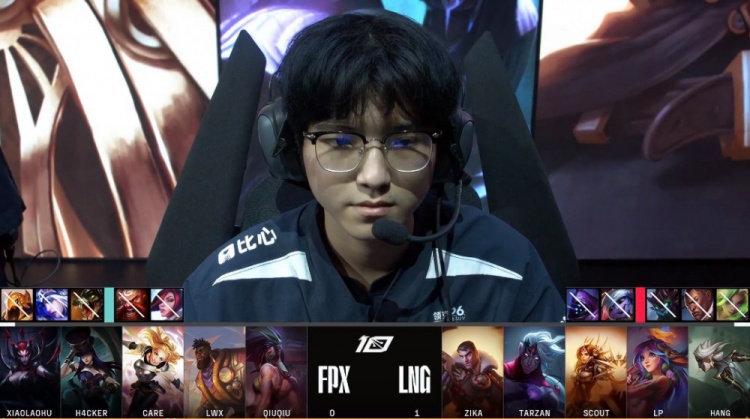 🎮Lwx天肥开局独木难支 Zika灵性单带 LNG大龙推家横扫FPX-直播吧