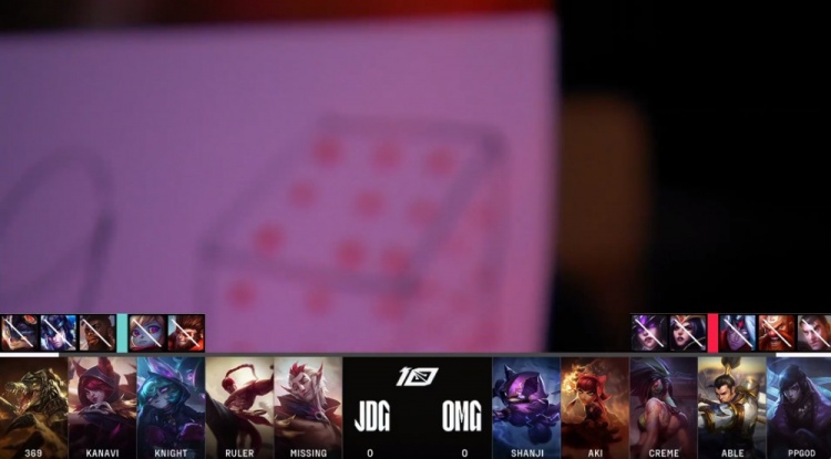 🎮OMG双C尽力难挽劣势 369鳄鱼险酿大错 JDG收放自如先下一城-直播吧