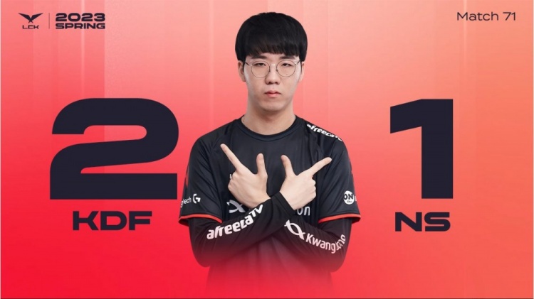 🎮LCK春季赛：双C发力更胜一筹 KDF二比一击败NS-直播吧