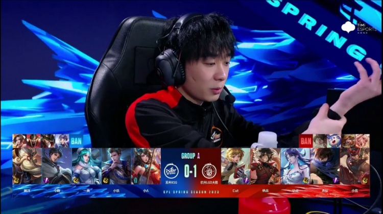 🎮今屿曜伤害爆炸闪耀赛场带队拿下LGD！LGD 1-1 KSG-直播吧