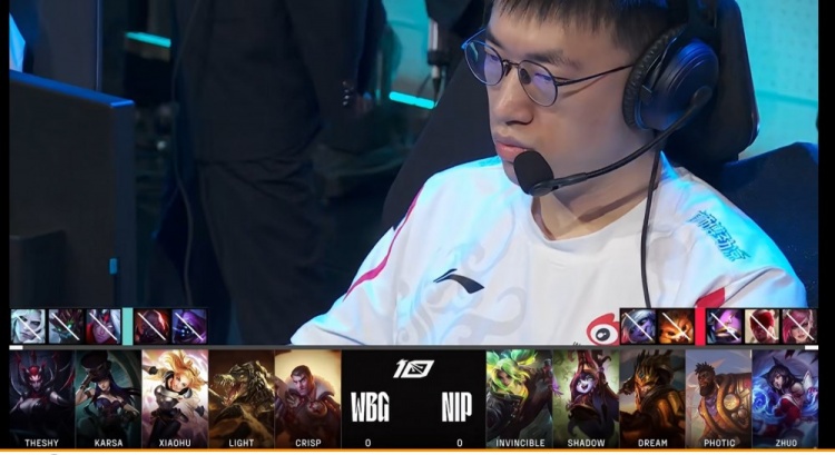 🎮3分钟越塔直接打穿Light女警炉火纯青 WBG凶猛火力强势拿首局-直播吧