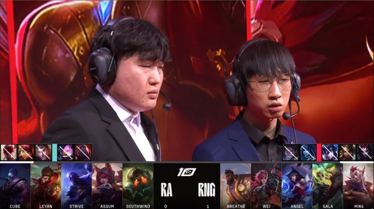 🎮阵容没问题这局打回来！Leyan猴子将功赎罪 RA扳回一局-直播吧