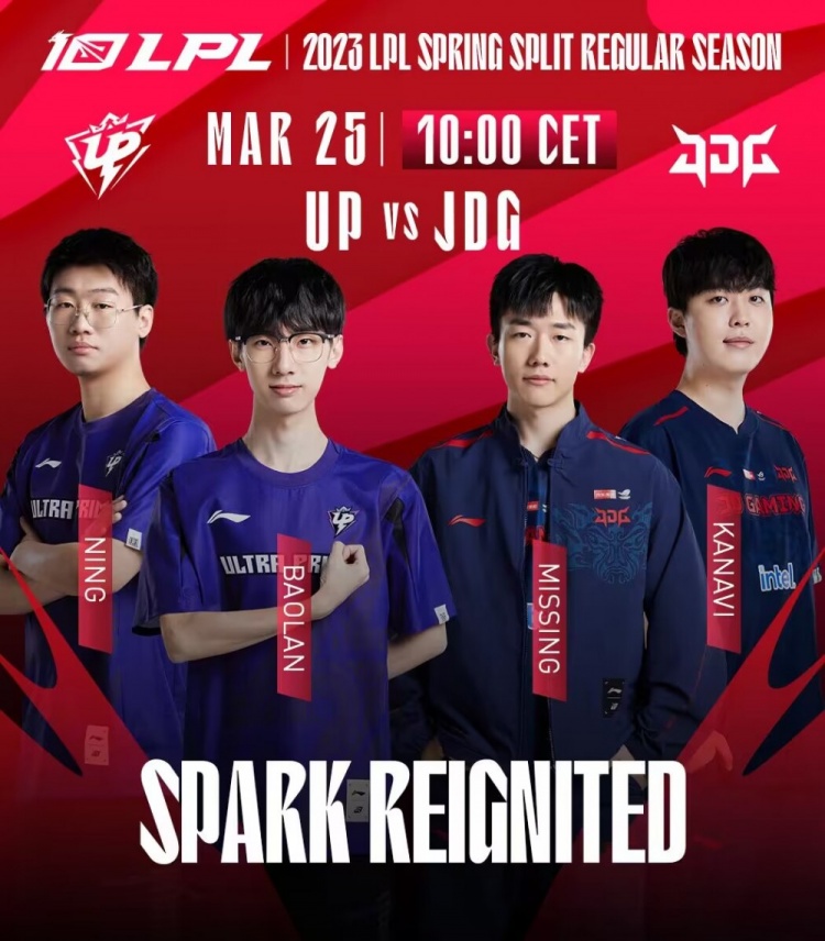 🎮Missing烈娜塔完美秀打爆下路 JDG20分钟速胜UP-直播吧