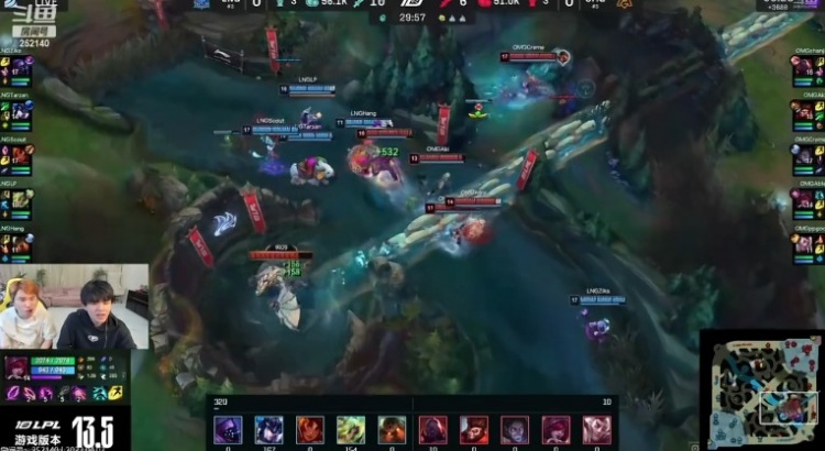 Lwx：OMG这团战打的太好了啊，ppgod开的好啊，小航在干嘛-直播吧