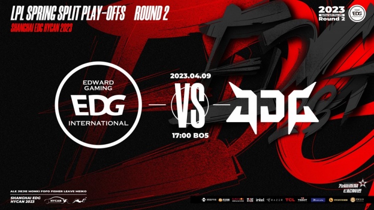 EDG发布对阵JDG赛前海报：全力以赴，曙光就在眼前！-直播吧