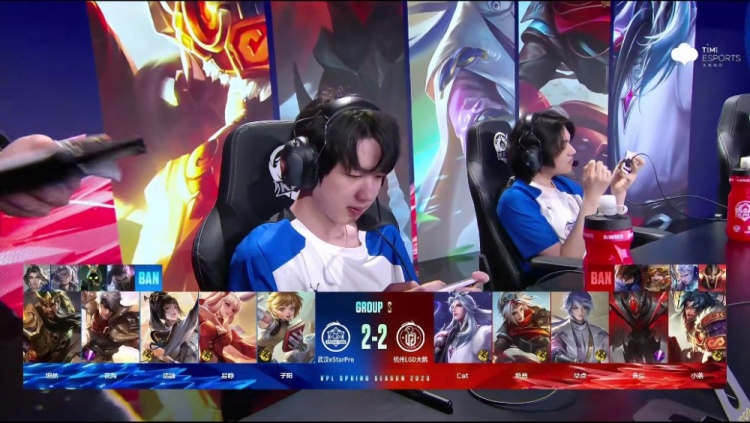 🎮绝意戈雅绝命摩托拿下胜利！LGD 3-2 eStar晋级胜者组-直播吧