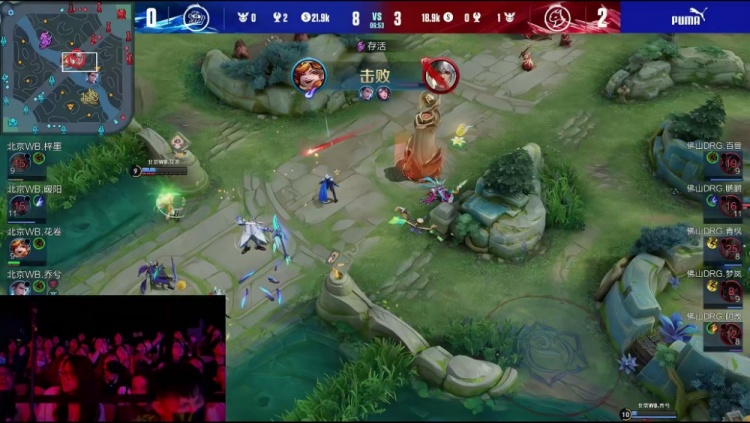 🎮暖阳绝活镜顶级手法带队拿下一场！ WB 1-2 DRG-直播吧