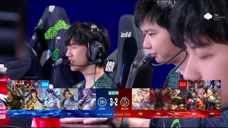 🎮梦岚黄忠无解原地架炮打出胜利！DRG 3-3 WB双方打入巅峰对决-直播吧