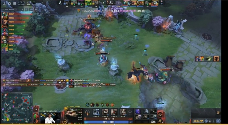 🎮NTS巨獣带队打架保发育Shiro奶绿出山接管比赛 Aster 1-1 LGD-直播吧