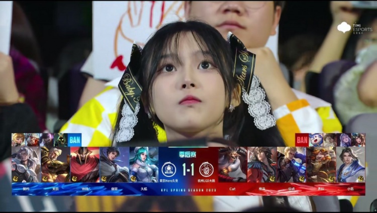 🎮小落狂铁开局对位单杀团战多次闪现切C！LGD 2-1 Hero-直播吧