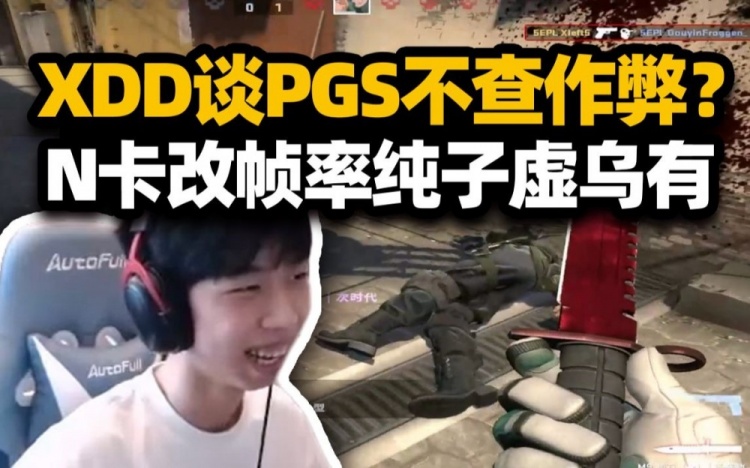 XDD爆料：PGS草台班子！第一天离谱哥、DNW选手都来问N卡设置-直播吧
