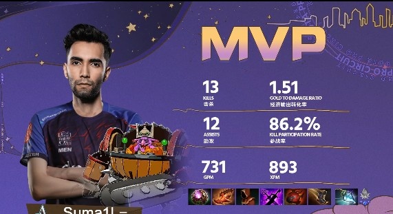 🎮DPC中国区:一并超！SumaiL龙心伐木机肉出天际 Aster1-0PK-直播吧