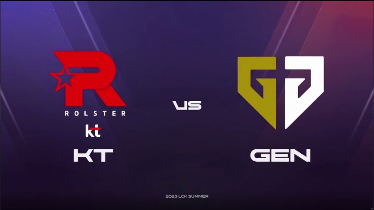 🎮LCK夏季赛:MSI梦魇延续！GEN全员梦游毫无节奏 KT先下一城-直播吧