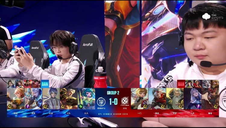 🎮九月绝活露娜自信操作带队取胜！XYG 1- 1 MTG-直播吧