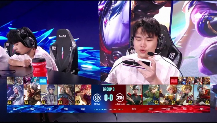 🎮阳阳姬小满满眼都是零栩莱西奥！RNG.M 1-0 VG-直播吧