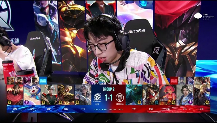 🎮小星安琪拉淄博进修化身烧烤大师！DYG 2-1 XYG-直播吧