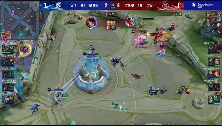 🎮小星安琪拉淄博进修化身烧烤大师！DYG 2-1 XYG-直播吧