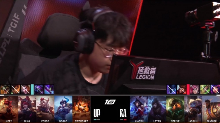 🎮Ning猪妹下路站岗 Doggo霞暴风羽刃伤害无敌爆炸 UP2-1RA-直播吧