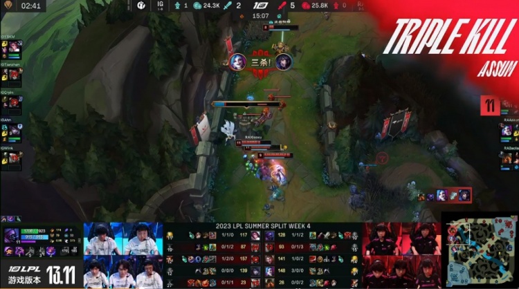 🎮Strive杰斯超能大炮轰不停 Assum金克丝三连击破 RA先下一城-直播吧