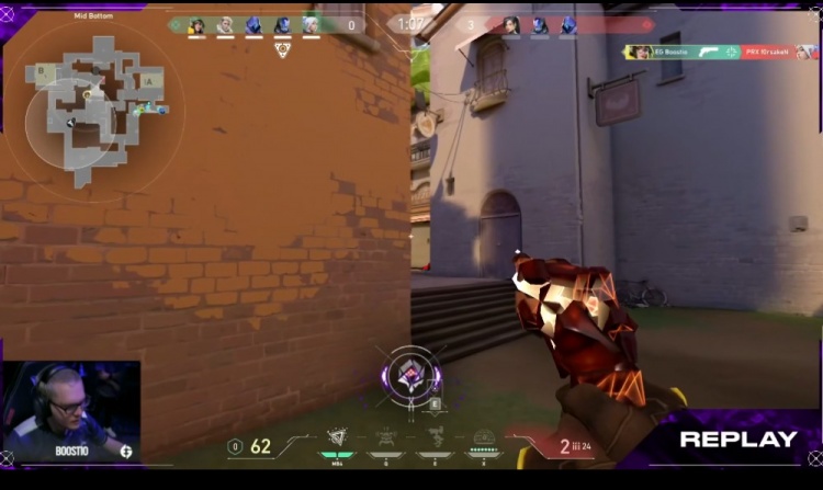 🎮无畏契约：Demon1捷风飓刃秀翻全场！EG 3-2 PRX挺进决赛-直播吧