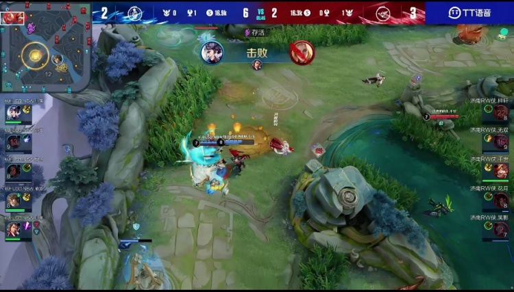 🎮梓轩夏洛特四连超凡无人可挡拿下LGD！RW 4-2 LGD晋升A组-直播吧