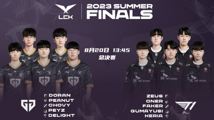 Lck夏决gen Vs T1首发名单:chovy再遇faker,多兰交手zeus 直播吧