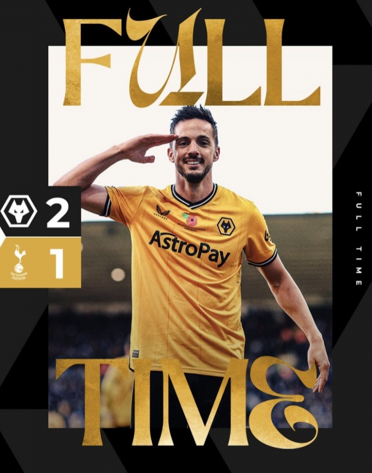 🐺凶猛的狼！狼队2023年英超主场交手BIG6胜率达到83.33%-直播吧