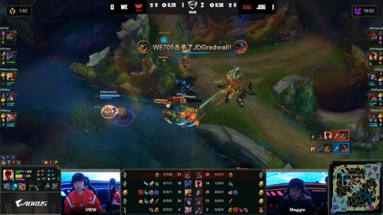 🎮NEST：redwall剑魔教学 Kepler三杀收尾 JDG横扫WE晋级四强-直播吧