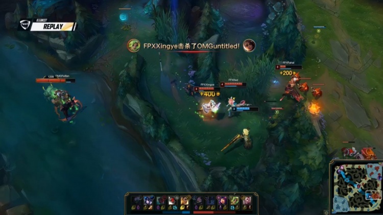 🎮NEST半决赛：Flying宗师之威暴打Longmao OMG2-1FPX晋级决赛-直播吧