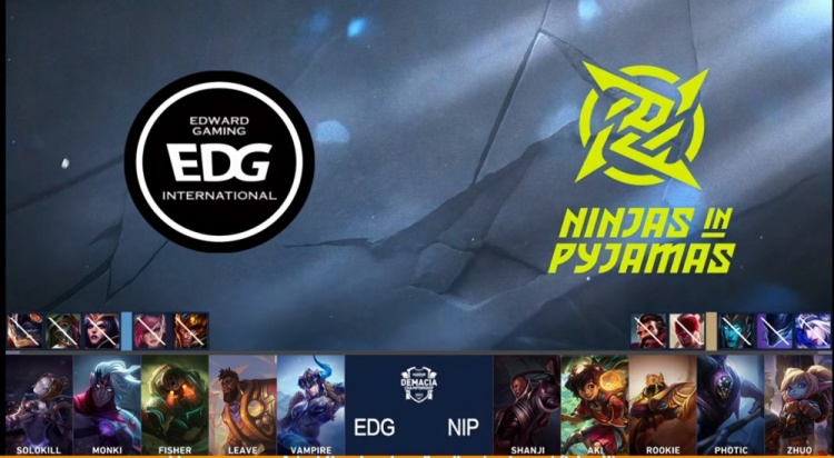 🎮德杯小组赛:单杀哥三次单杀难逆转 shanji团战游龙NIP击败EDG-直播吧