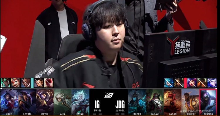 🎮sheer奎桑提顶前排Kanavi贾克斯跳斩七进七出 JDG翻盘赢首局-直播吧