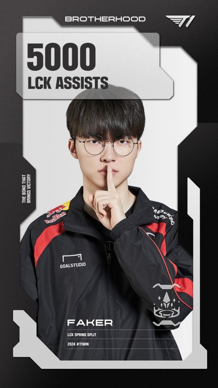 里程碑:faker选手首次达成lck 5000助攻成就 直播吧