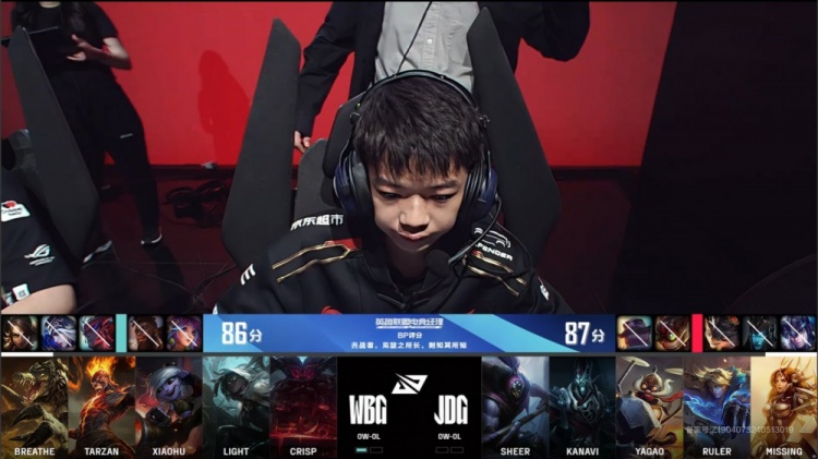 🎮D组的含金量！Breathe巨鳄人群穿梭狂咬Kanavi WBG横扫JDG-直播吧