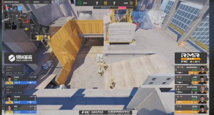 🎮亚洲RMR:经典开“荣”！B区防守成突破口 LVG遭Fly淘汰出局-直播吧