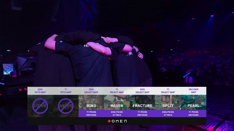 🎮这不是瓦吗？T1拿下EDG与G2会师总决赛！T1 3-1 EDG-直播吧