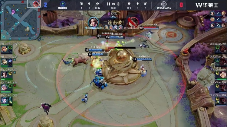 🎮花缘夏洛特七星剑芒闪耀全场！DRG 3-0 eStar-直播吧