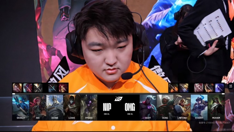 🎮这就是EDG不要的AD呀！Leave烬猛秀走位+操作 NIP轻松击败OMG-直播吧