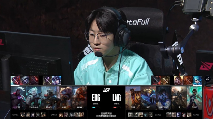 🎮似曾相识的Panda5？2.5t5遭xiaohao佛耶戈爆杀 EDG2-1LNG-直播吧