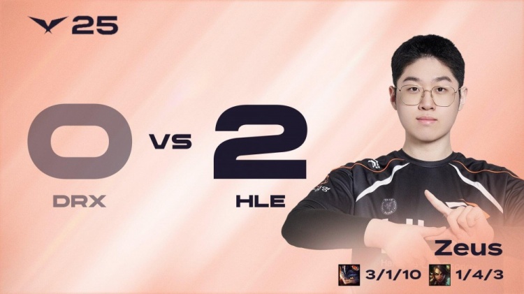 🎮送你一条电龙魂！Zeus豹女单带给足压力 HLE关键团灭横扫DRX-直播吧