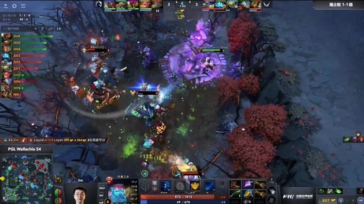 🎮PGL S4：教学不成遭遇滑铁卢 兽王扫图XG被速通-直播吧