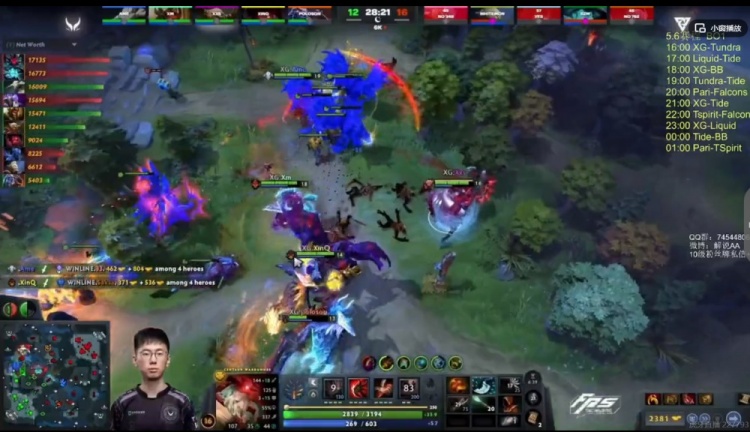 🎮开门红！完美团强杀TB逐步逆转Ame斯温两刀一个 XG击败Tundra-直播吧