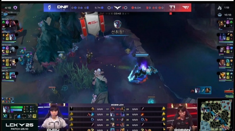 🎮好变态的1-14！DNF拿下纯种电龙魂反而被团灭 T1横扫DNF-直播吧